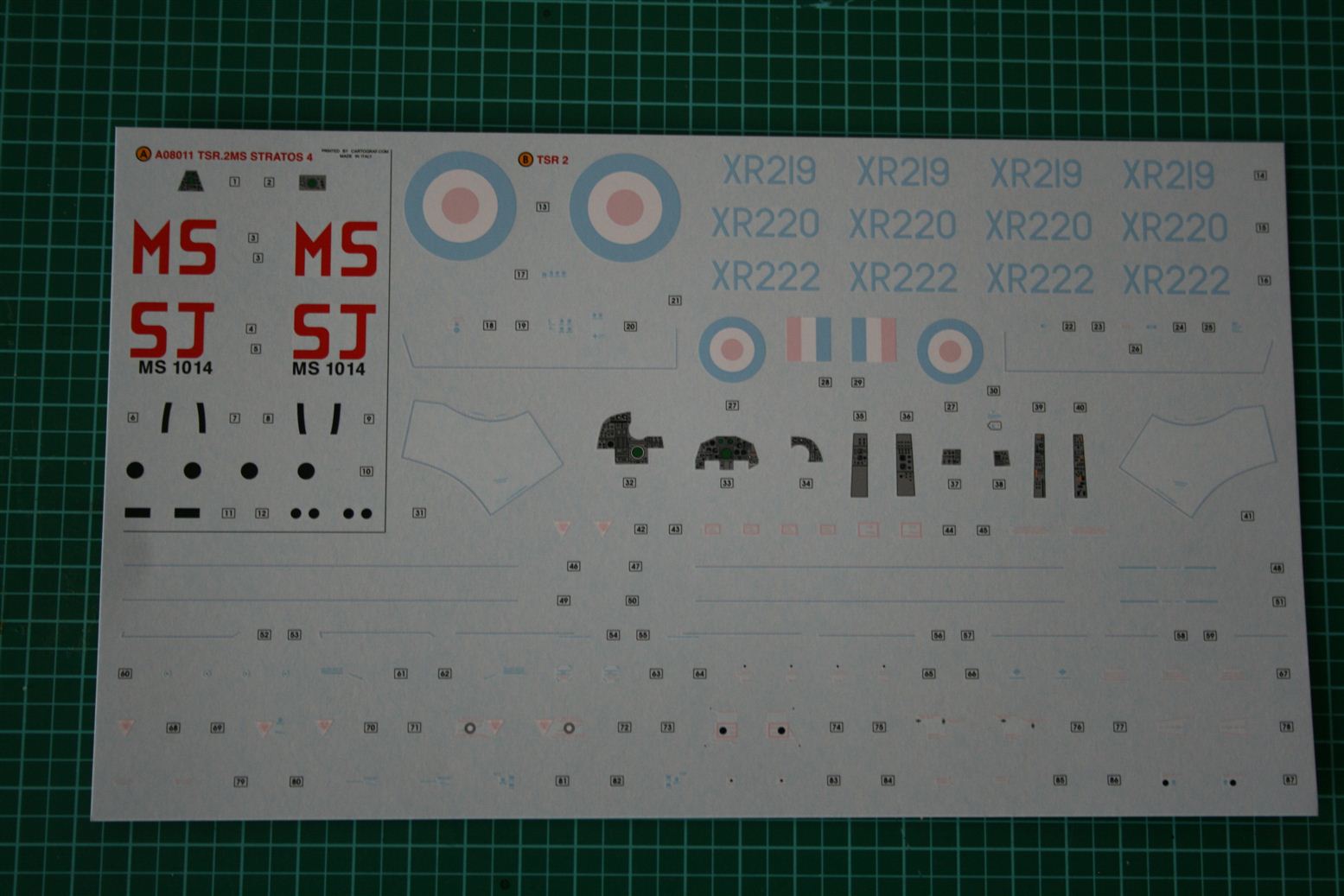 Airfix 1:72 Stratos 4 TSR.2MS