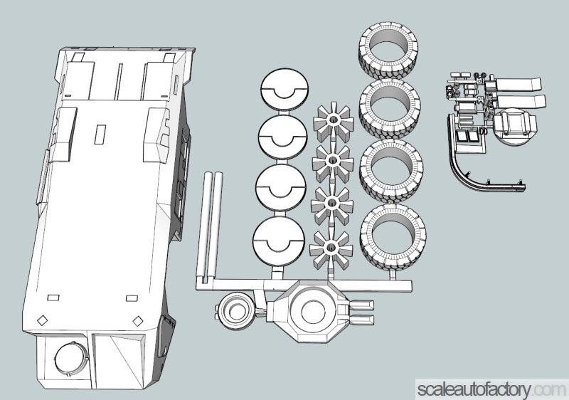 M577 APC - von der Zeichnung zum gedruckten 3D-Modell - Seite 2