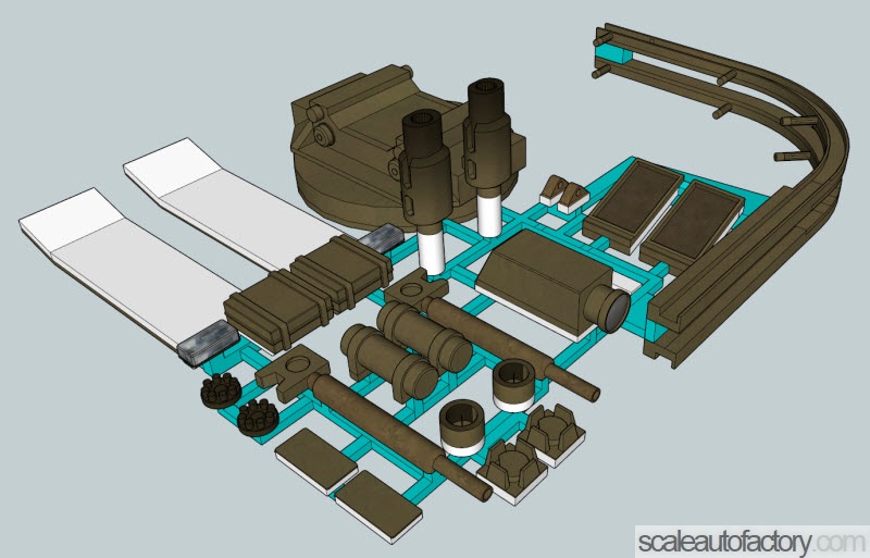 M577 APC - von der Zeichnung zum gedruckten 3D-Modell - Seite 2