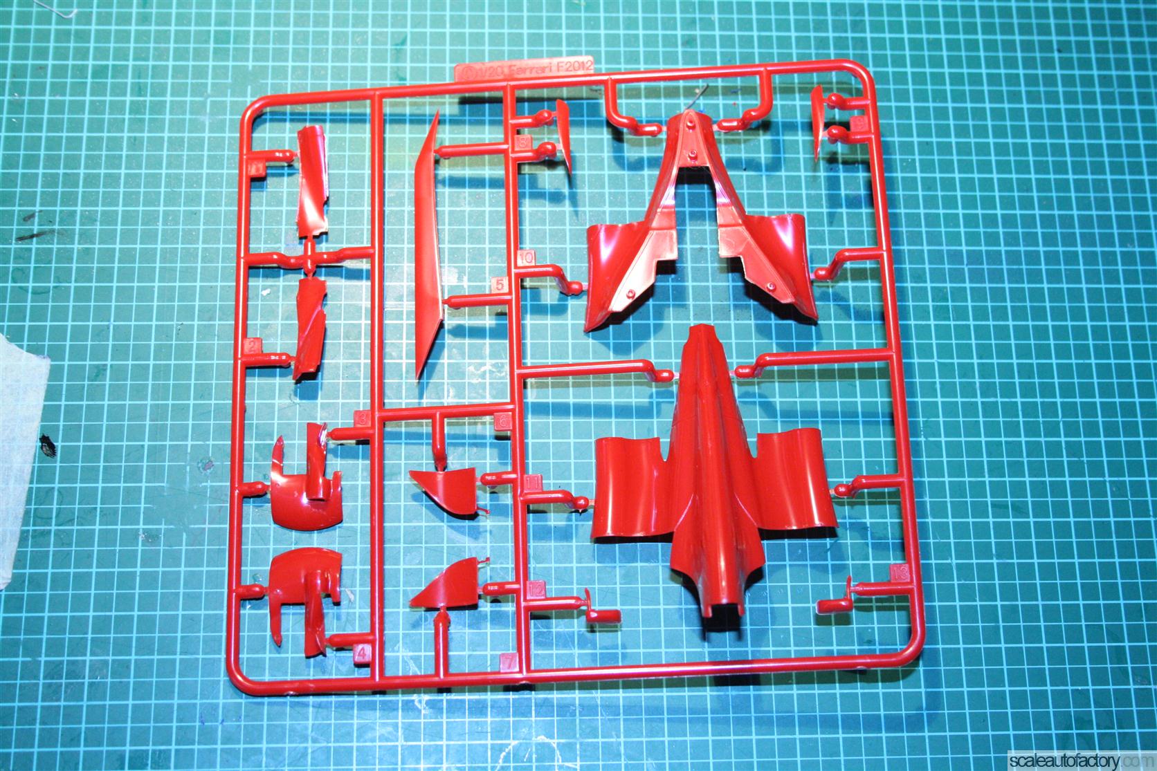 Fujimi 1:20 Ferrari F2012 Malaysia GP