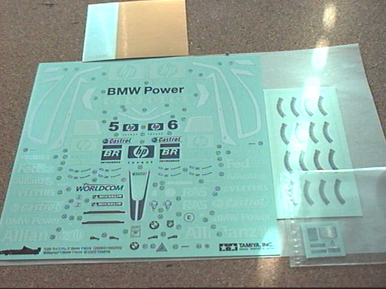Tamiya Scale 1/20 Williams BMW FW24